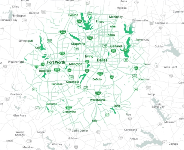 Service Areas | SAM Store and Move